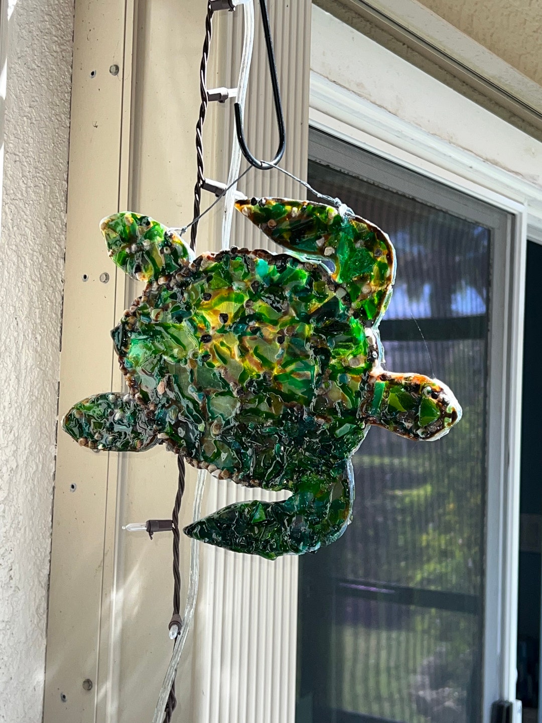 Sea Turtle: Coastal, Beach, Ocean Creatures, Stained Glass, Stain Glass ...