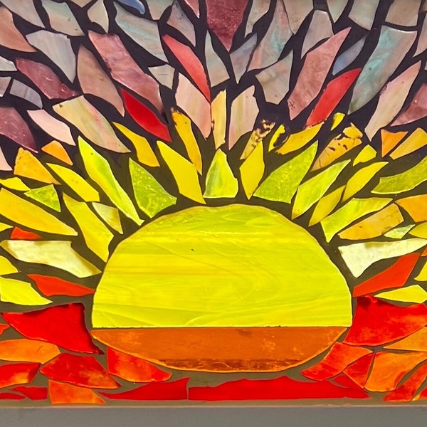 Sunset Mosaic - Etsy