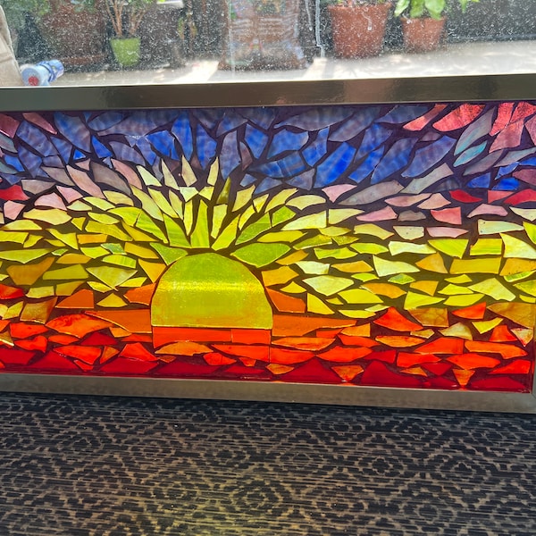 Stained Glass Panel - Etsy