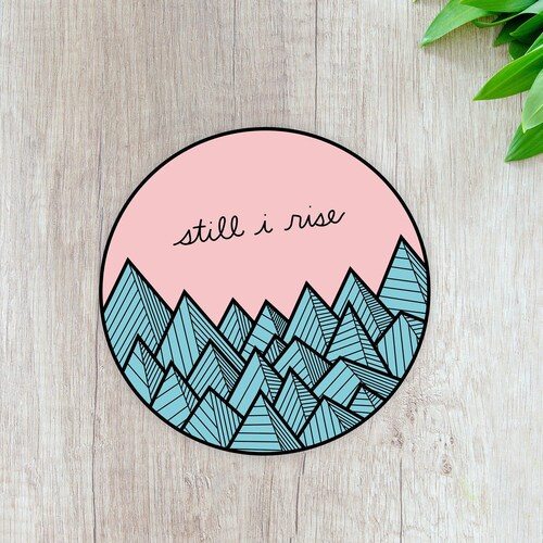 Still I Rise: Laptop Sticker | Etsy