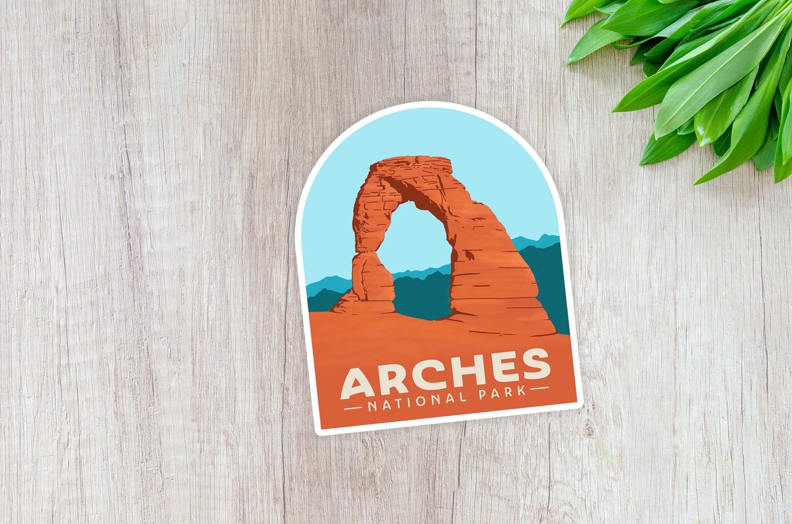 Arches National Park Sticker: US National Park Decal - Etsy