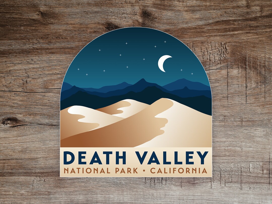 Death Valley National Park Sticker: US National Park Decal - Etsy