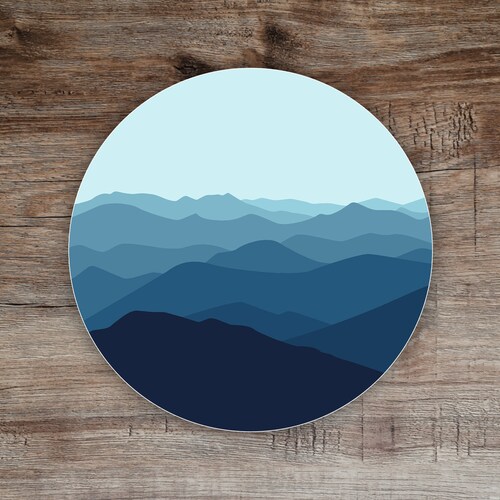 Blue Ridge Mountains Sticker Pack Blue Ridge Parkway - Etsy