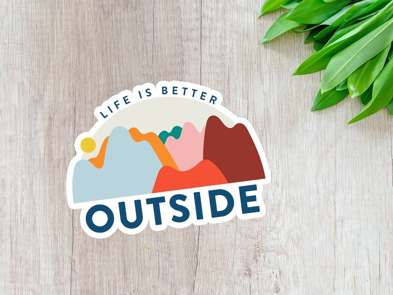 Life is Better Outside Sticker: US National Park Decal - Etsy