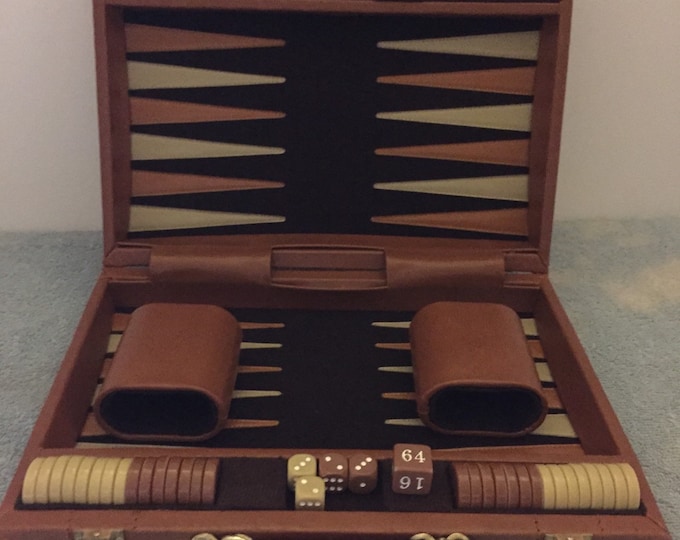 Vintage Backgammon Set - Etsy