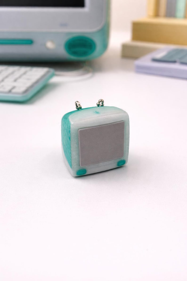 Retro Imac G3 Clicker Keychain | 90s Nostalgia Fidget Toy - Etsy