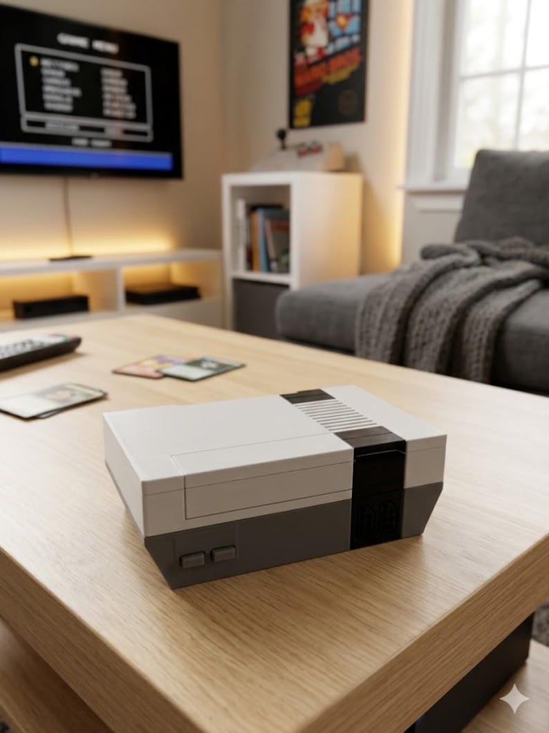 NES Inspired Deck Box for Trading Cards | Retro Console Card Holder ...