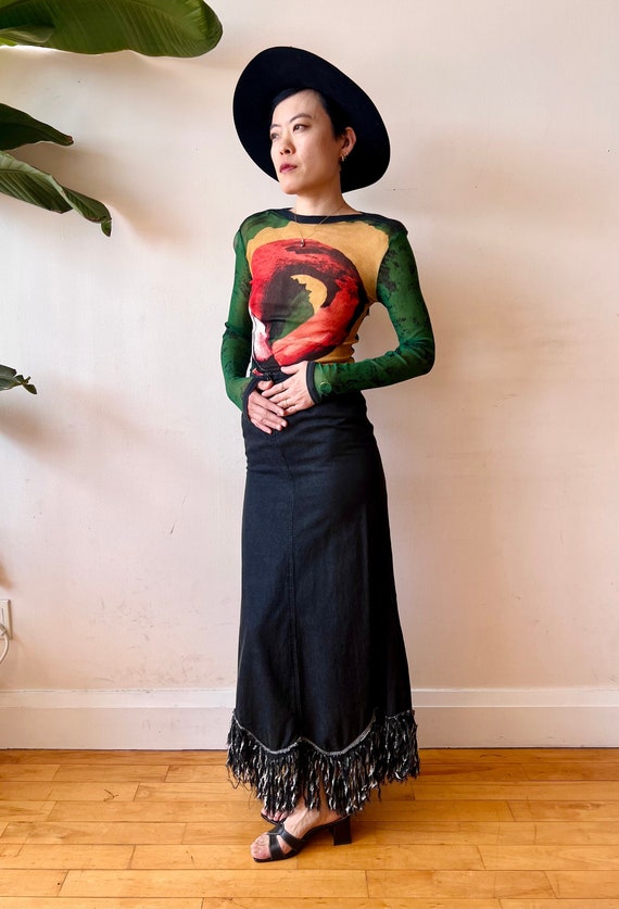 90s mesh top Jean Paul Gaultier - Gem