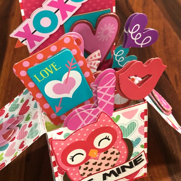 Pop up Box Card - Etsy