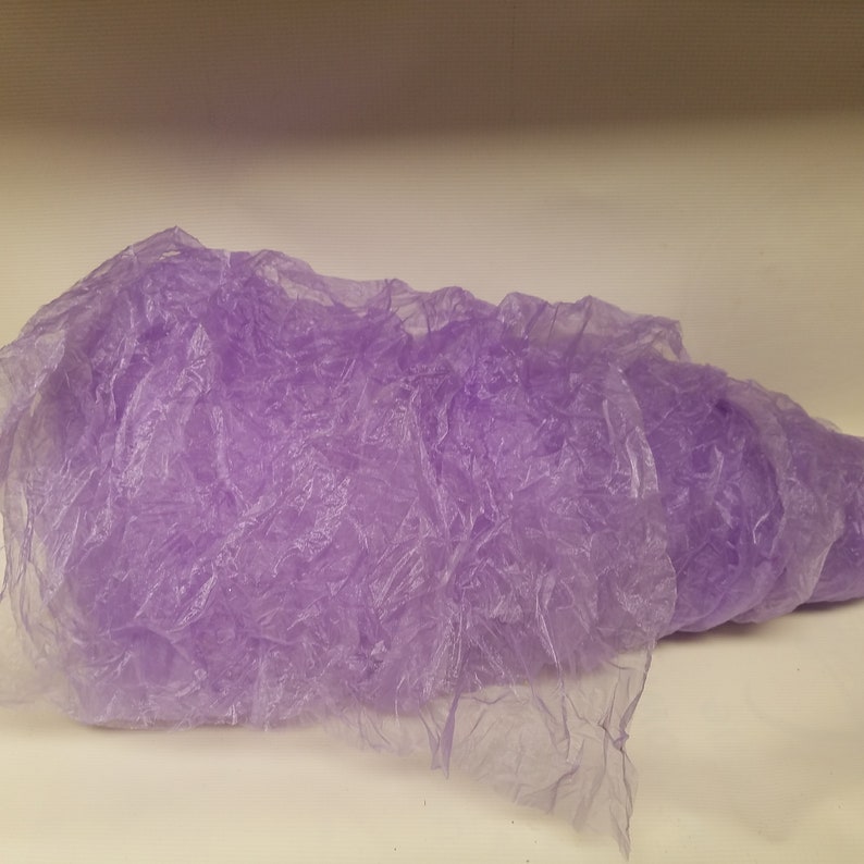 Lavender Sheer Crinkly Material Like Organza 30' X - Etsy Singapore