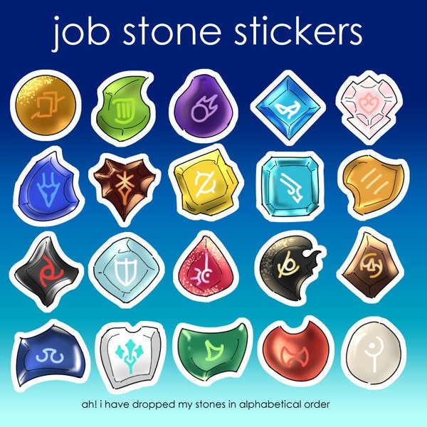 Ffxiv Job Stone - Etsy