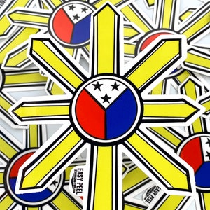 Filipino Sun Sticker LARGE - Etsy