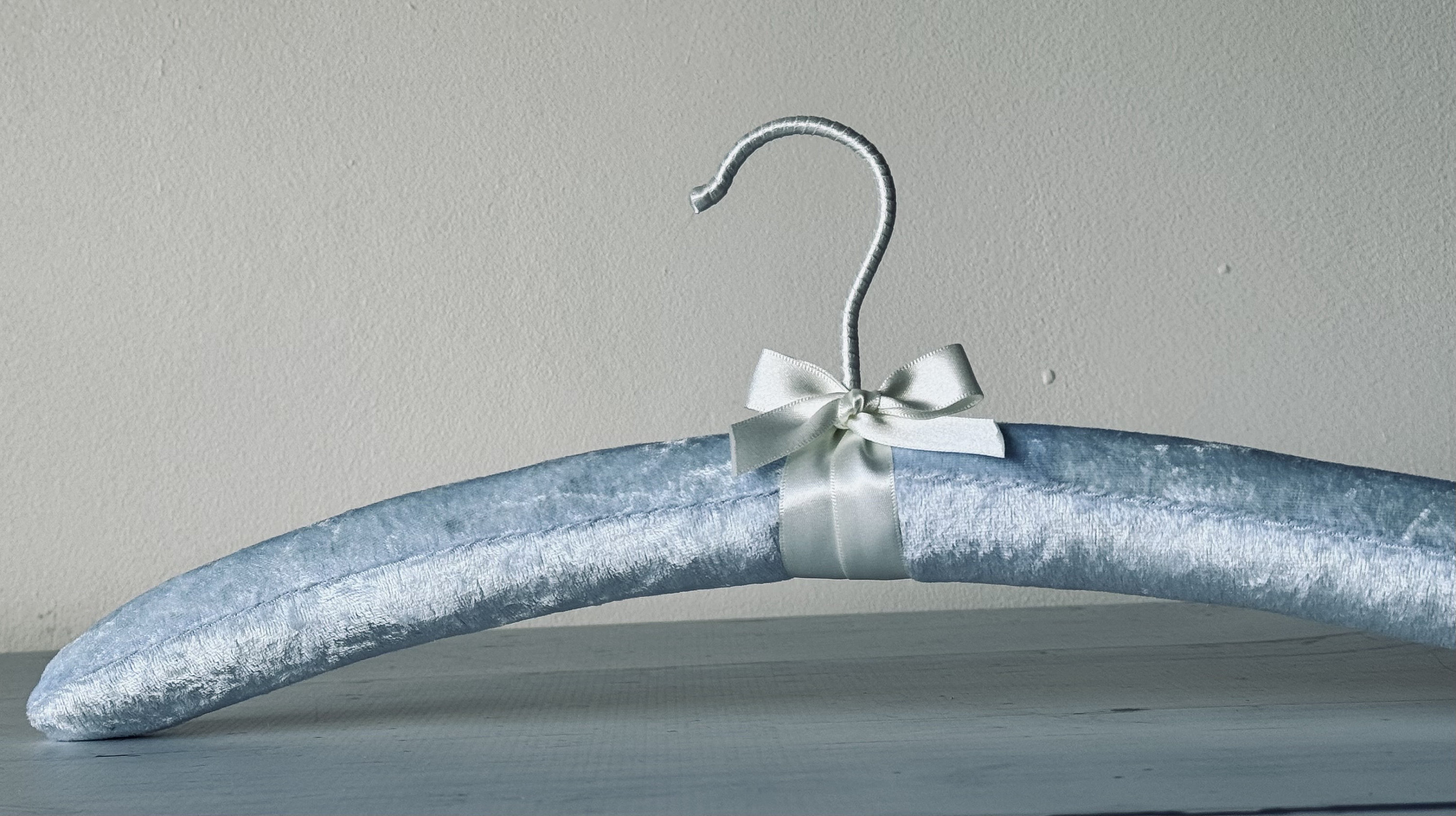Blue Velvet Wedding Hanger.velvet Bridal Hanger.wedding Hangers Bride ...
