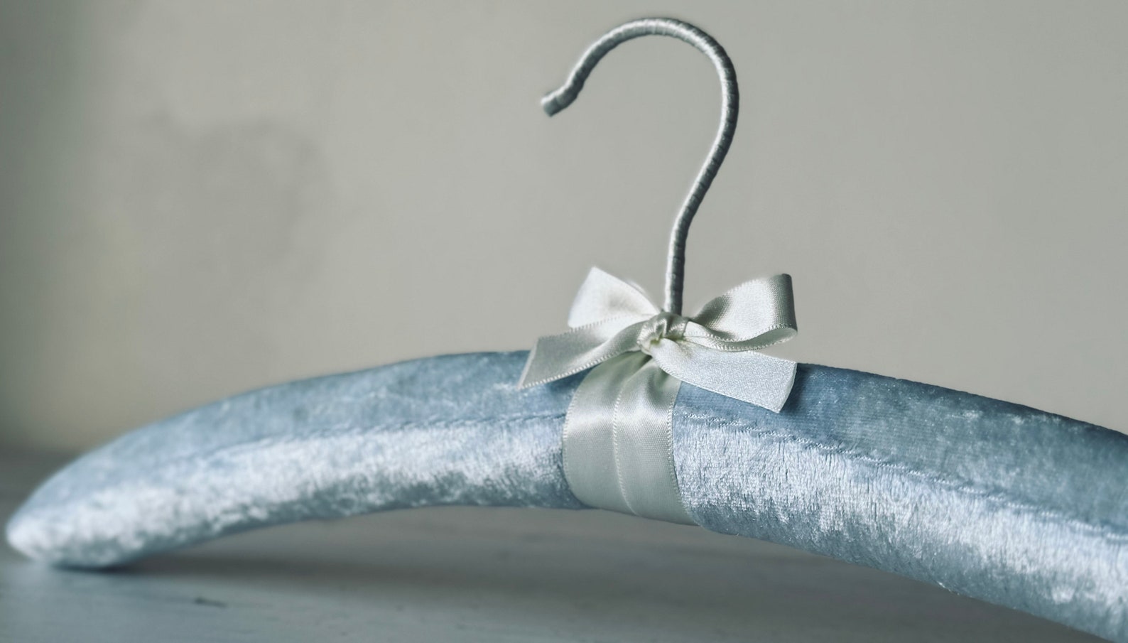 Blue Velvet Wedding Hanger.velvet Bridal Hanger.wedding Hangers Bride ...