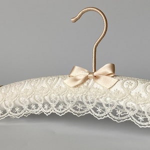 Bridal Hanger. Wedding Hangers.lace Wedding Hanger.wedding Dress Hanger ...