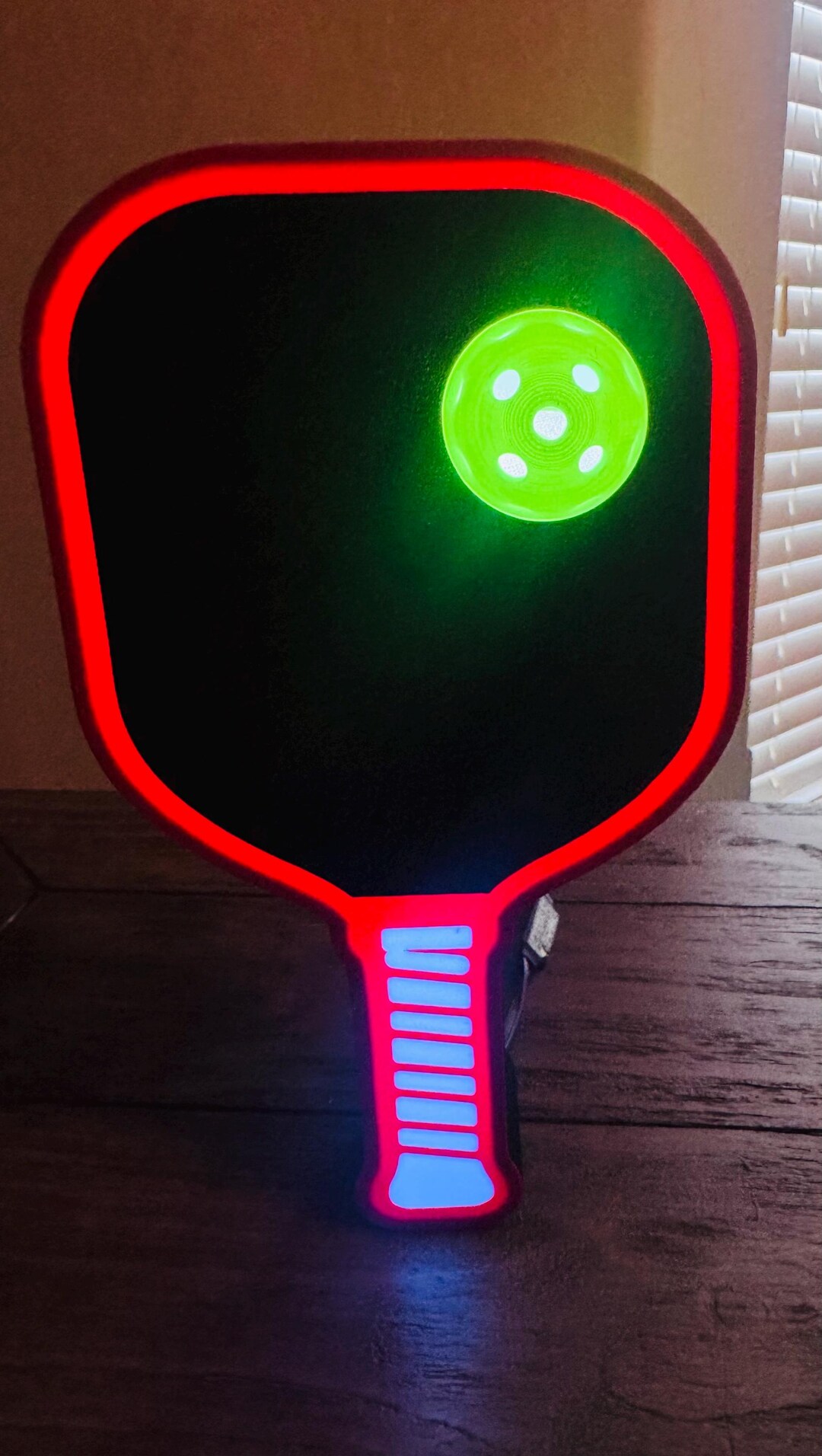 Custom Pickleball Paddle Lightbox LED Sign | Game Room | Room Decor ...
