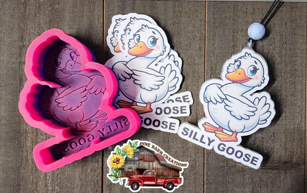 Silly Goose Freshie Mold - Etsy