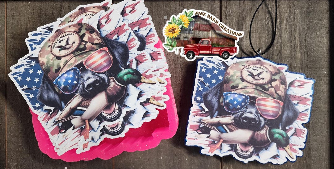 Duck Hunting Lab Freshie Mold - Etsy