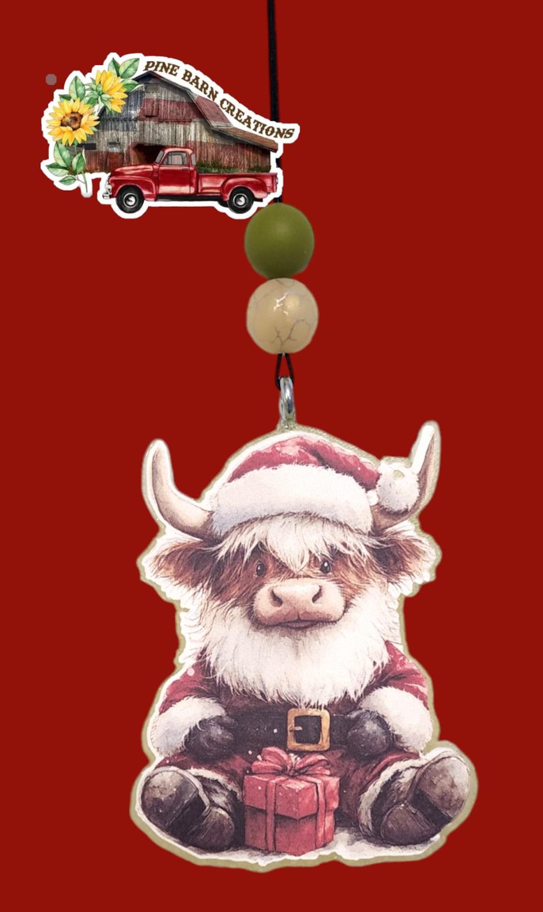 Santa Baby Highland Cardstock Mold - Etsy