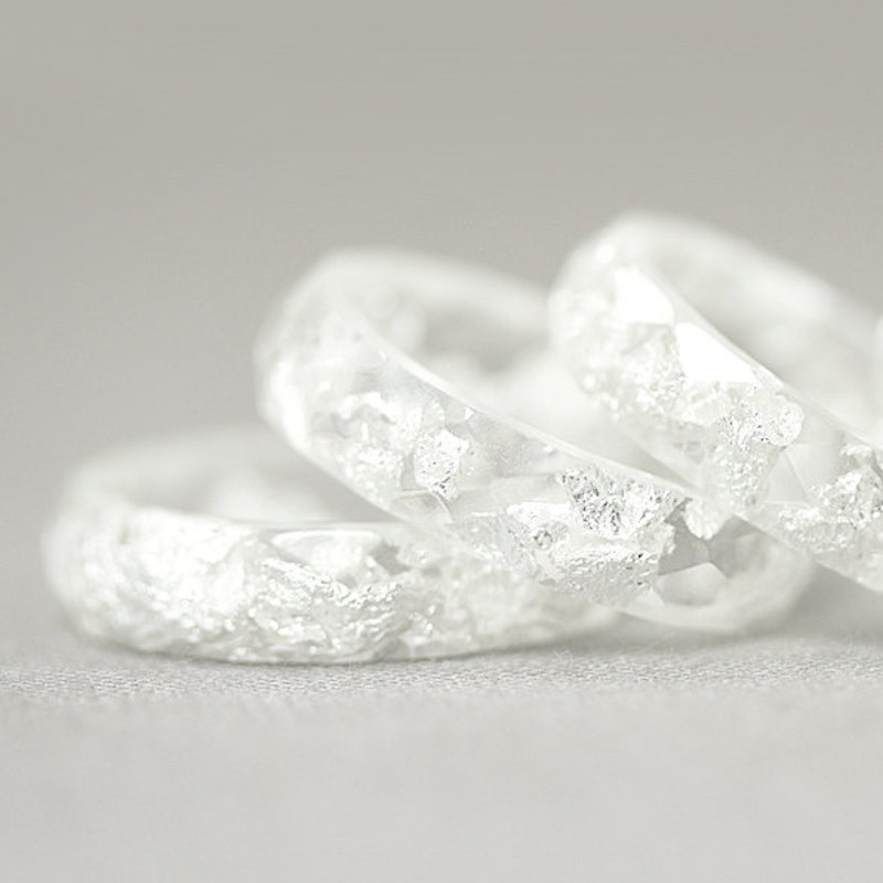 Clear Resin Ring - Etsy