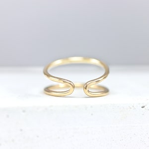 Adjustable Ring - Open Ring - Silver Cuff Ring -gold Stacking Ring ...