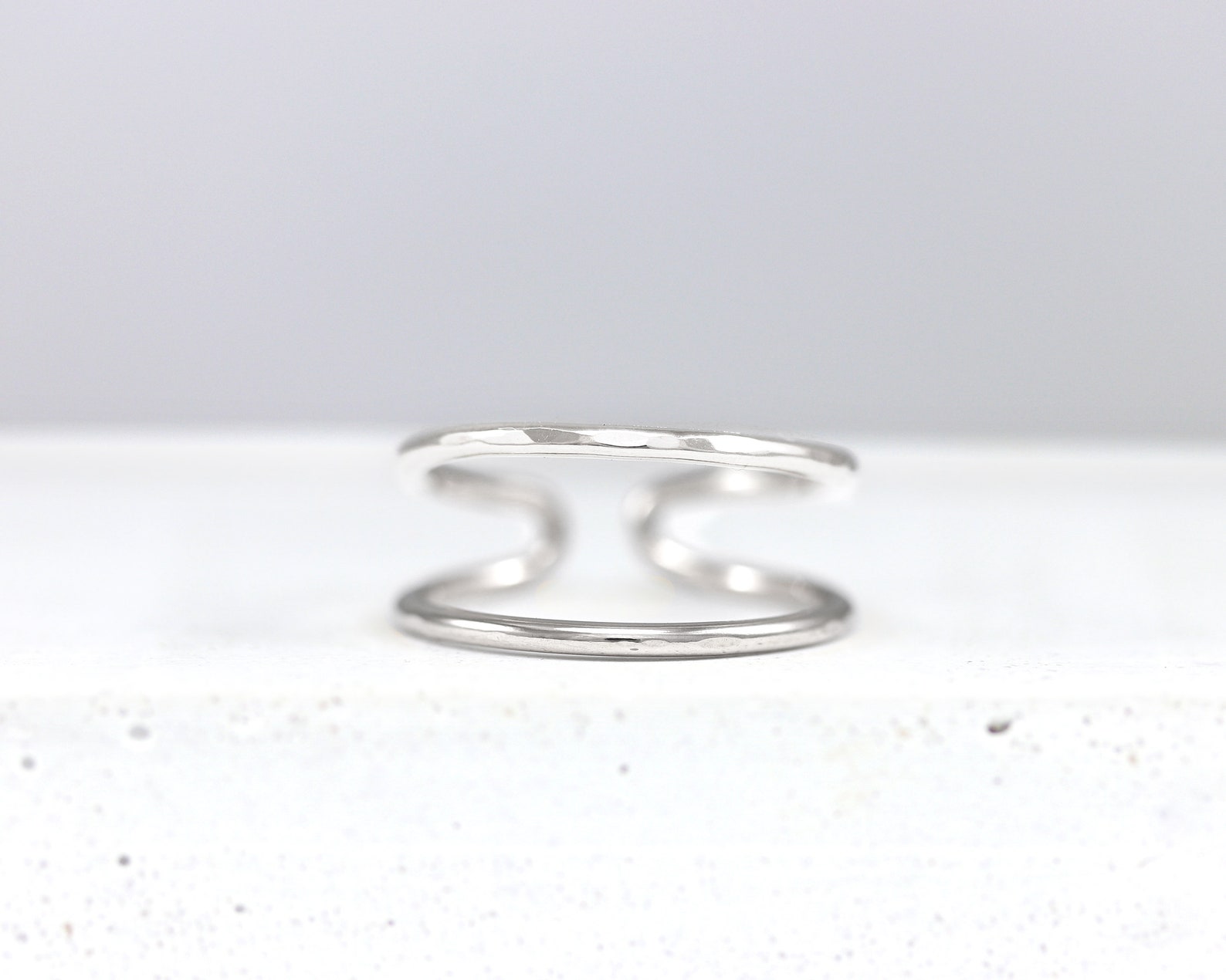 Adjustable Ring Open Ring Silver Cuff Ring gold Stacking | Etsy