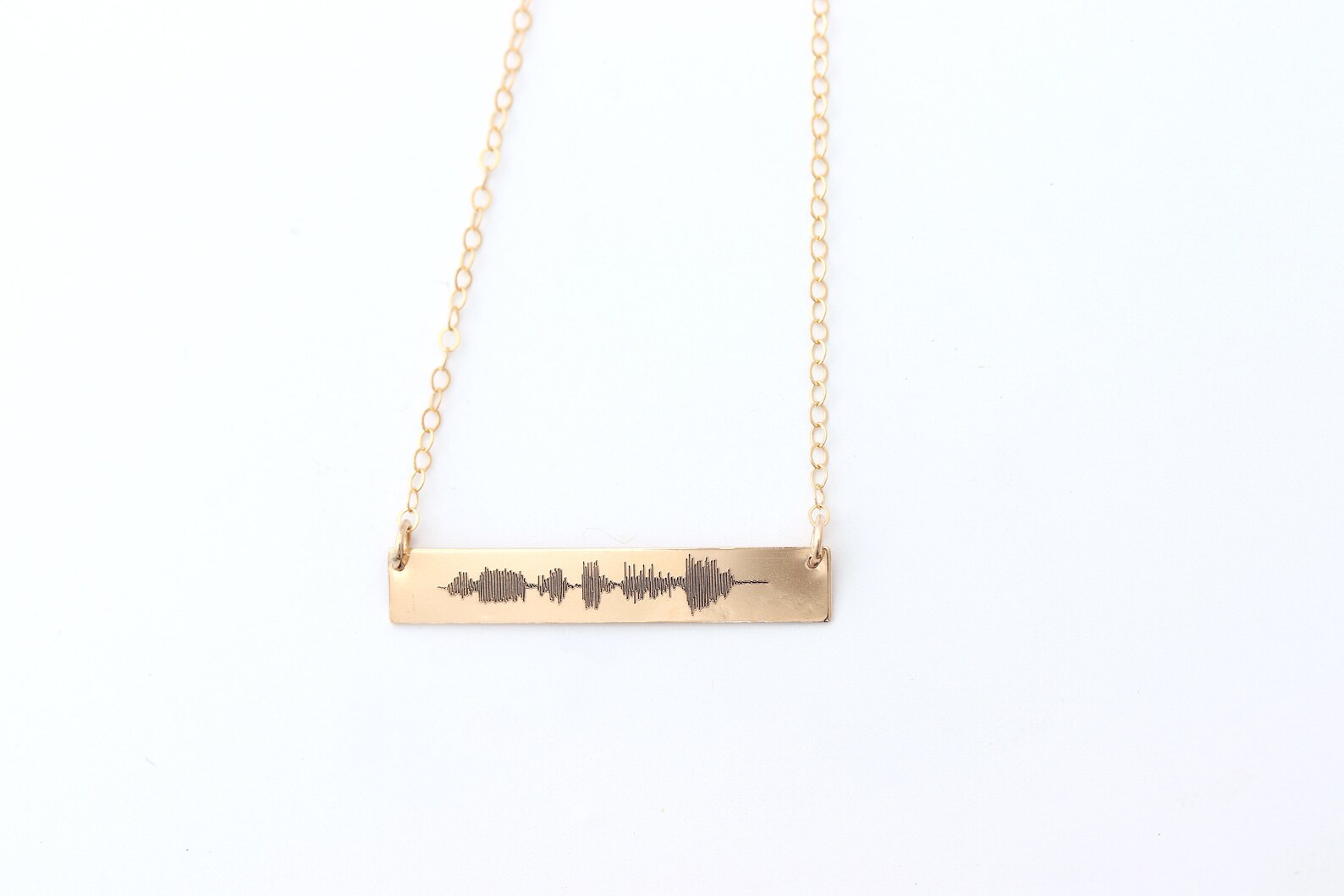 Heartbeat Necklace Soundwave Necklace Soundwave Jewelry - Etsy