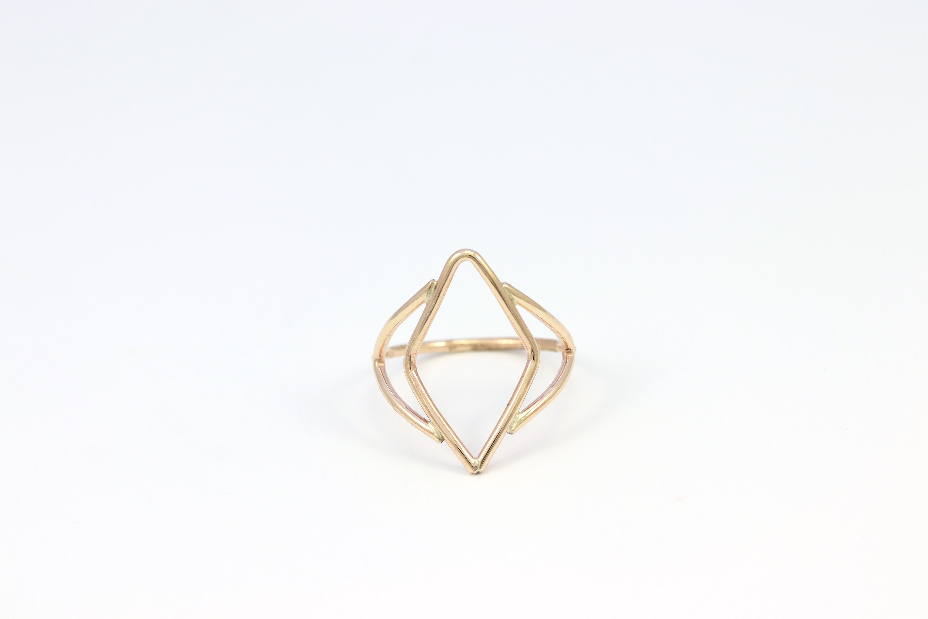 Art Deco Ring - Sterling Silver Ring - Deco Open Weave Ring - Stacking ...