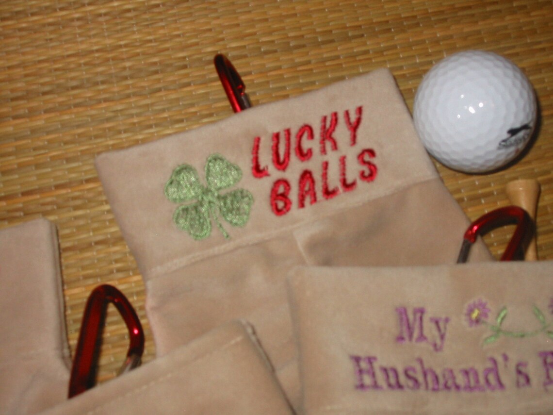 Lucky Balls Golf Ball Sacks Free Shipping | Etsy