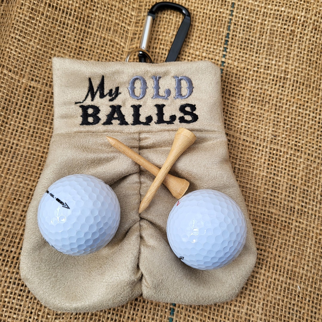 My Old Balls Golf Ball Sacks - Free Shipping - Etsy