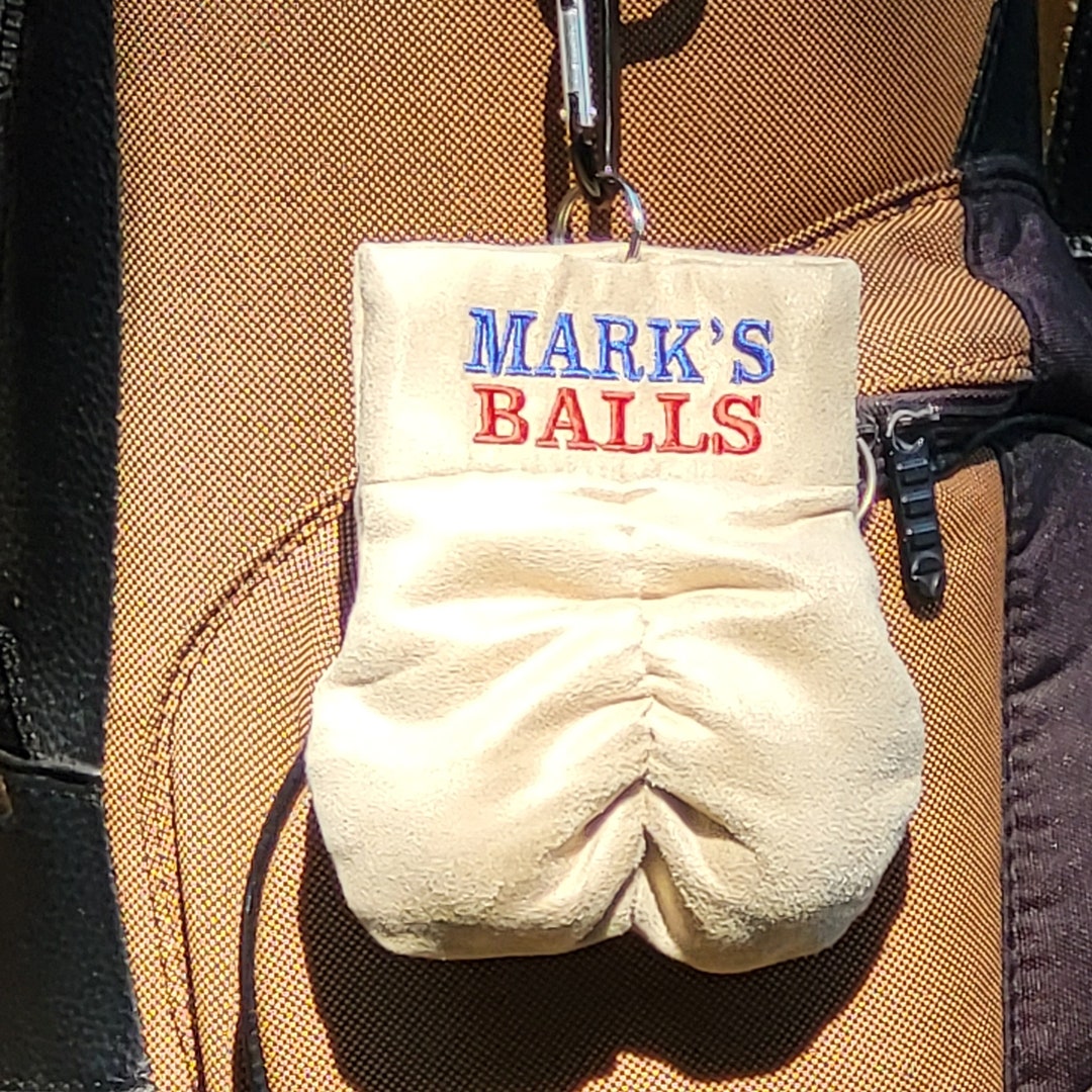 Personalized Golf Ball Sack – Funny Embroidered Golf Gift - Etsy