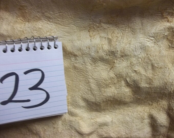 1 Real Natural Smoked Brain Tanned Garment Deer Hide Animal Skin ...