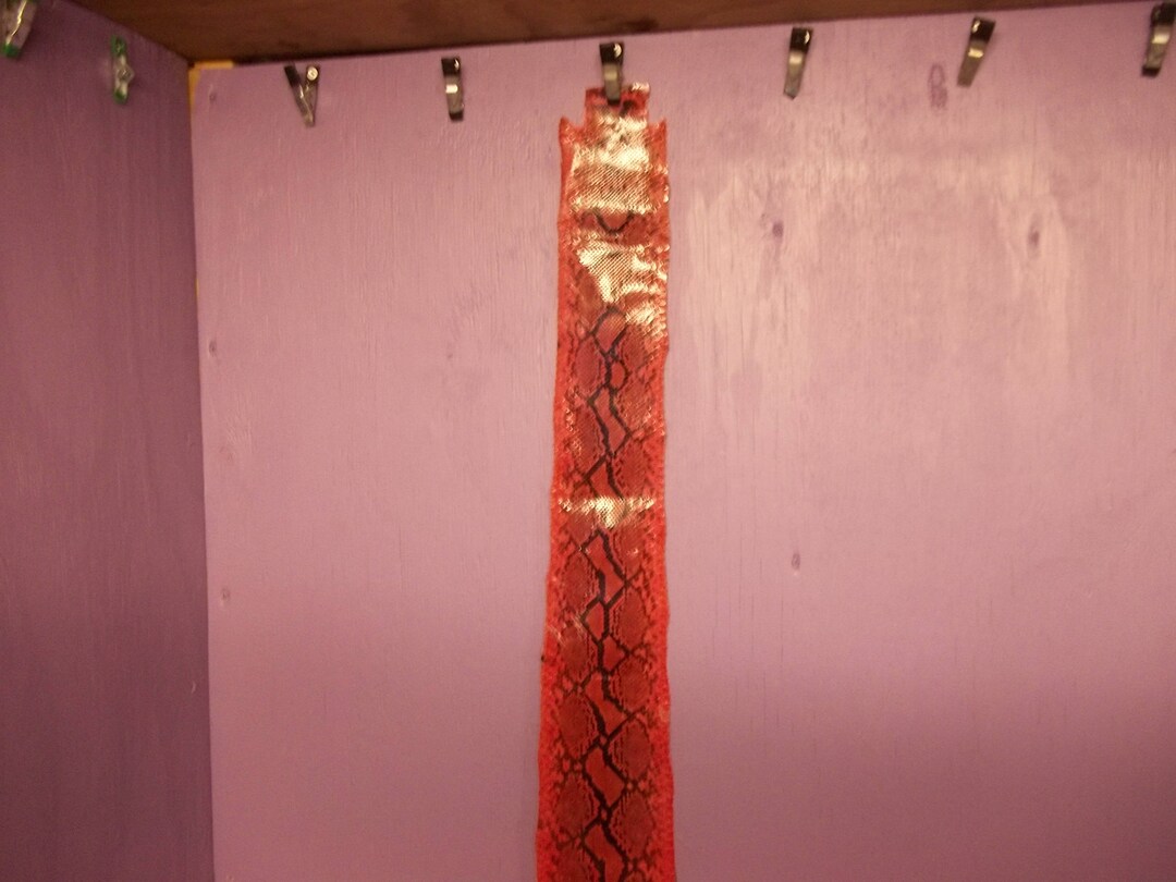 Real Python Snake Animal Skin Hide Leather Taxidermy Art Craft Part ...