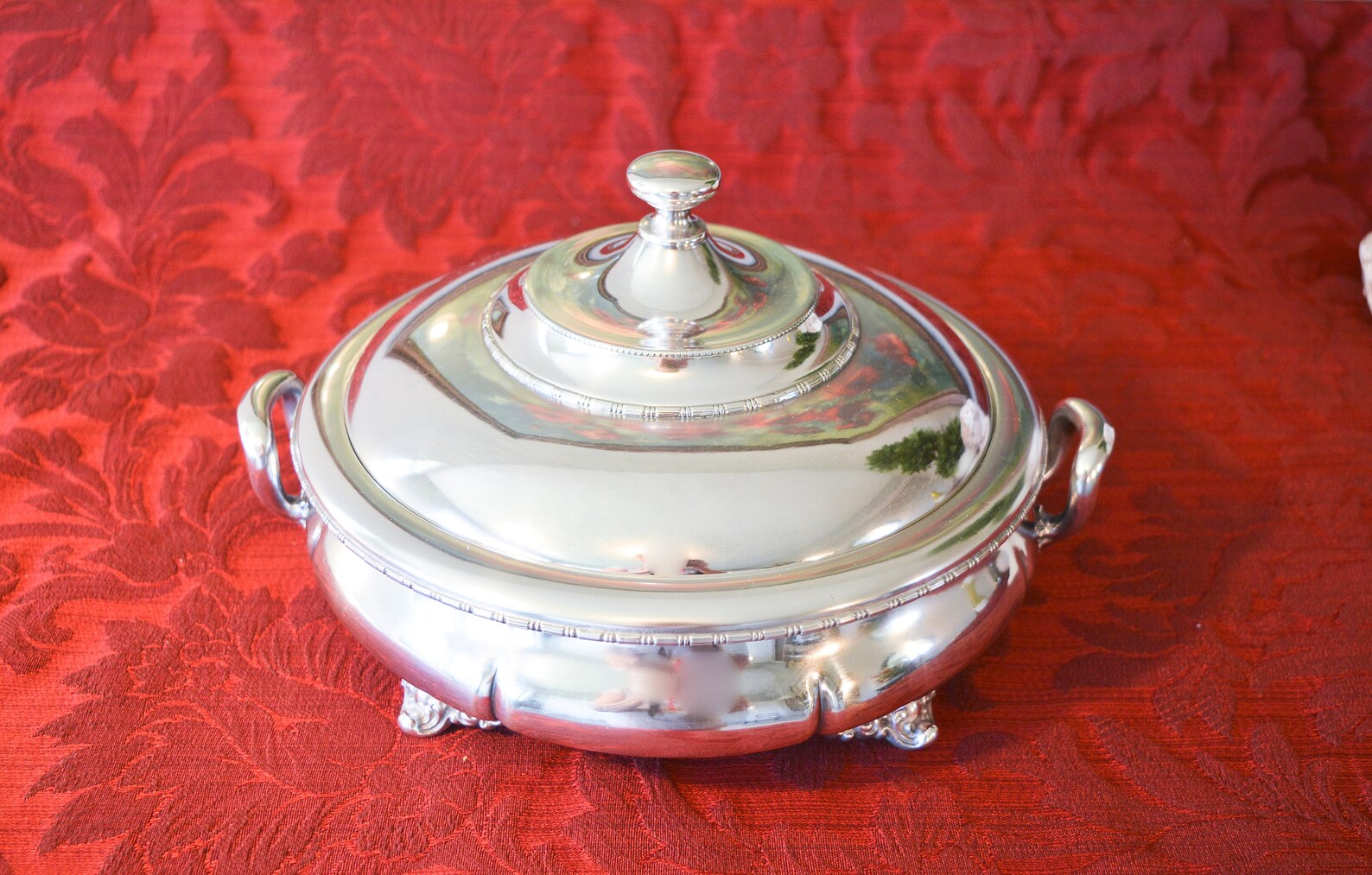 Antique Forbes Quadruple Plate Covered Serving Dish Enamel - Etsy