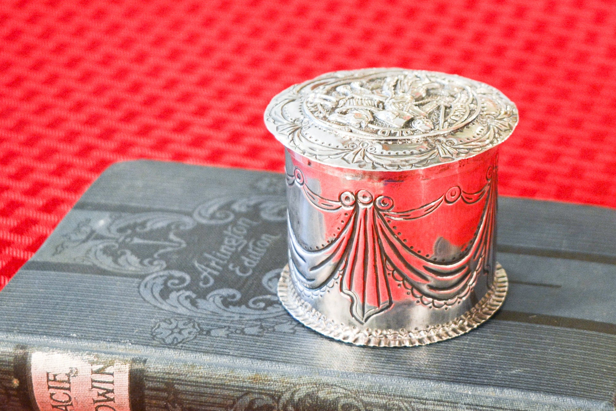 Antique English Sterling Silver Box 1880 Stuart Clifford | Etsy
