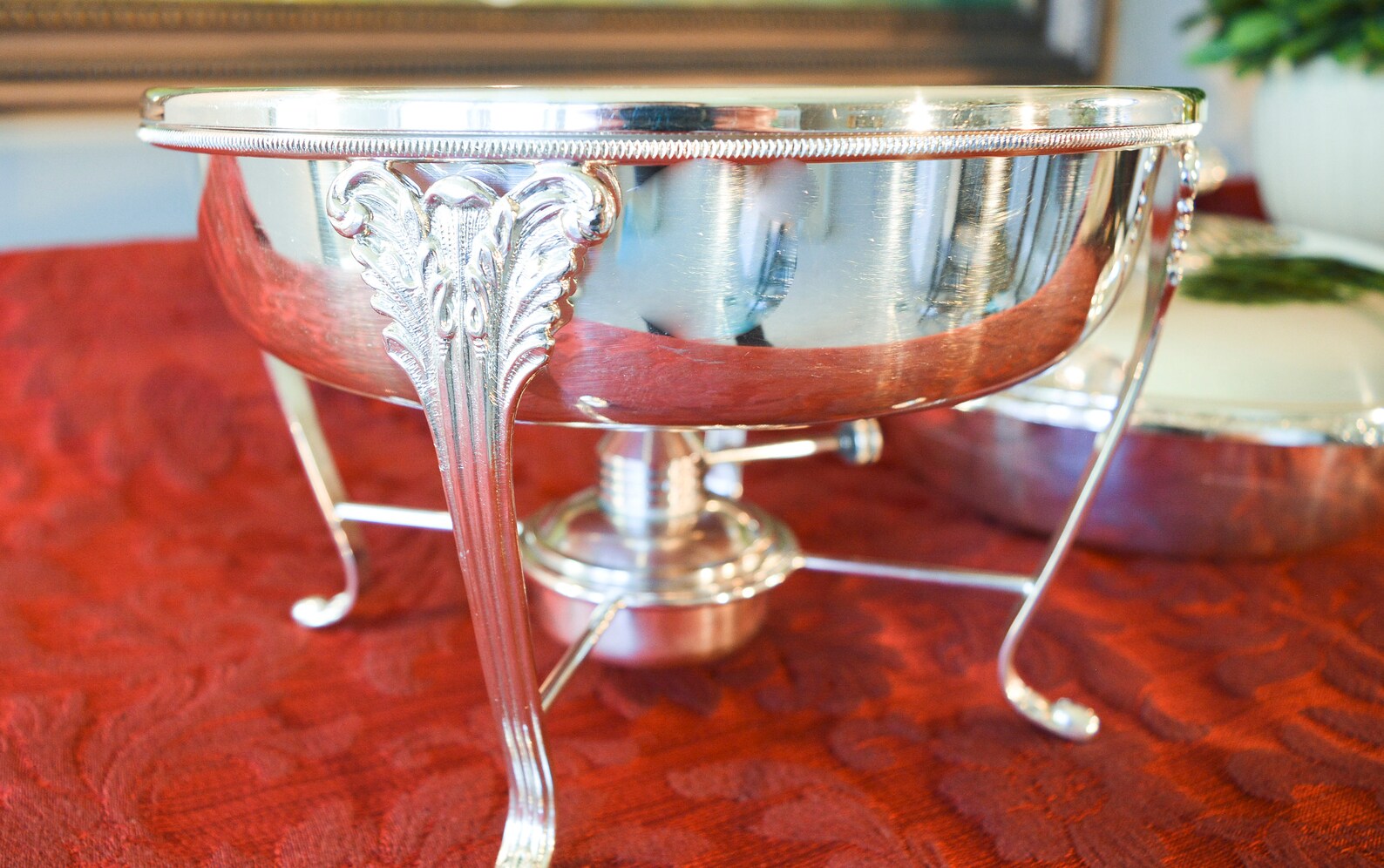 Silver Plate Chafing Dish Silver Warming Dish Spirit - Etsy