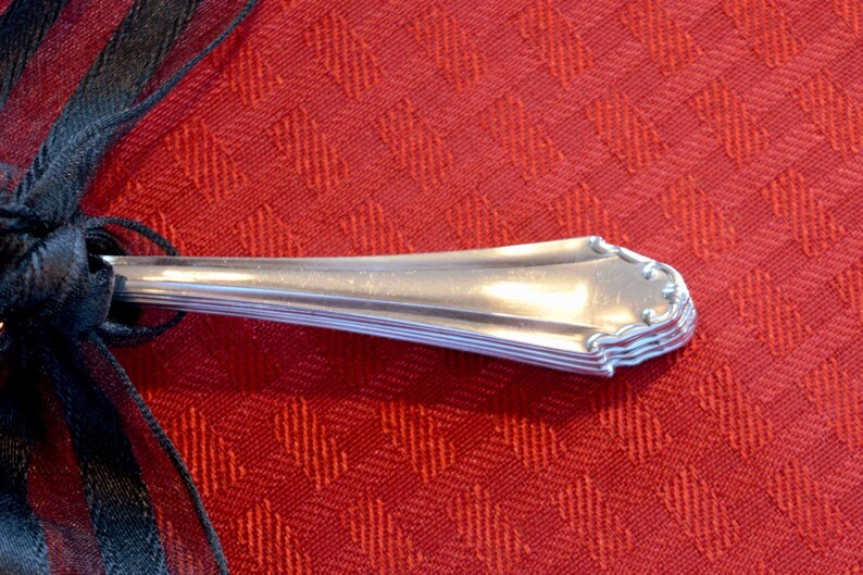 Boxed Set of German Silver Plate Spoons August Gruttert | Etsy