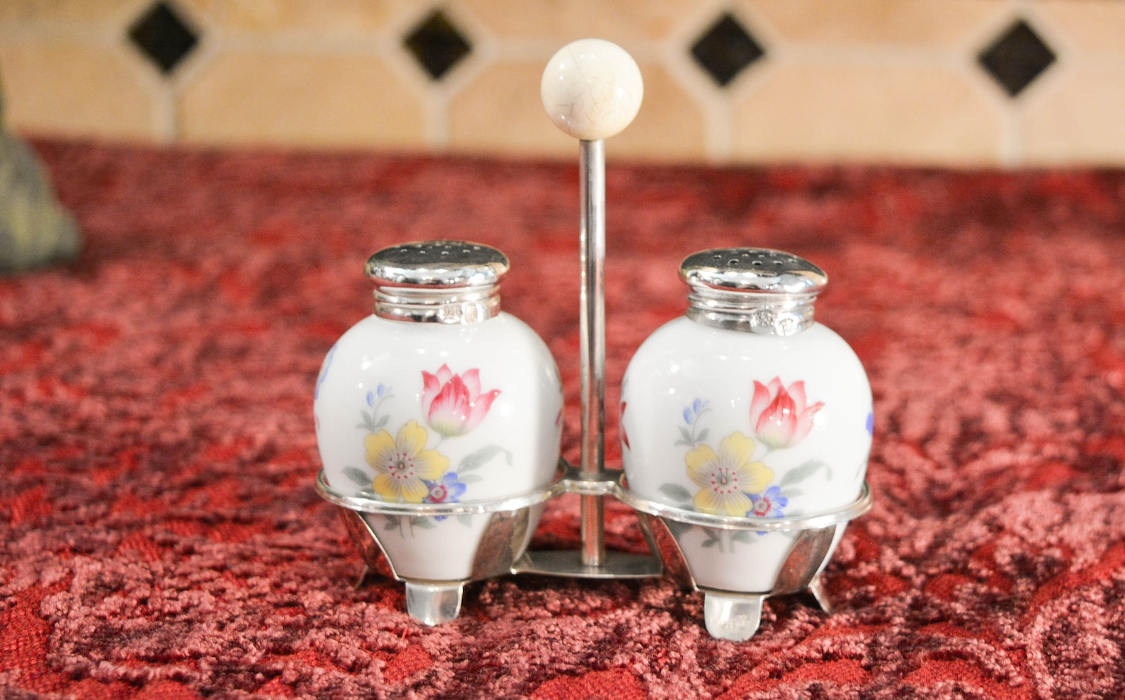 Rosenthal German Salt and Pepper Shakers - Hermann Bauer 835 Silver ...