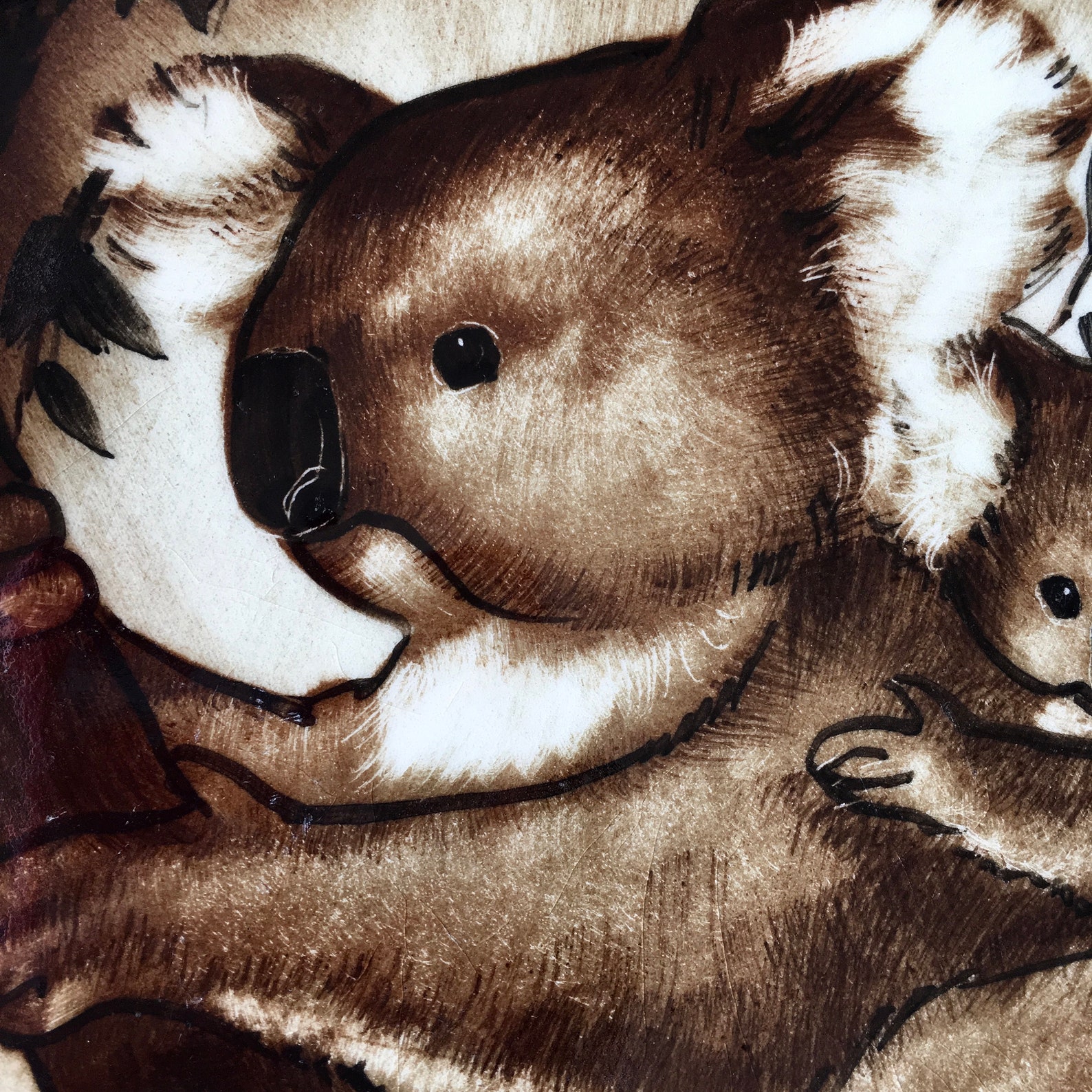 Large Studio Anna Pottery Wall Display Plate 24 CM 9 | Etsy