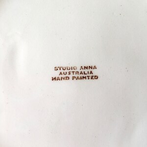 Large Studio Anna Pottery Wall Display Plate, 24 CM (9 1/2"), Hand ...