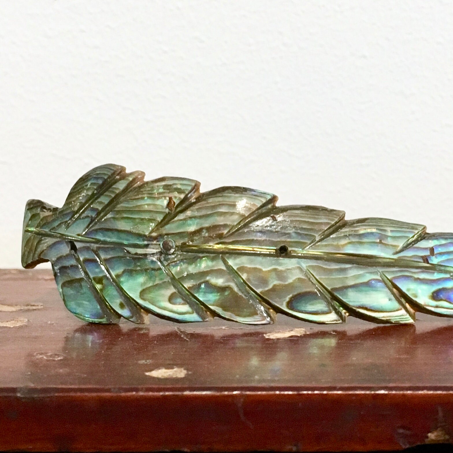 Antique Paua Shell Brooch in the Shape of the New Zealand - Etsy Australia