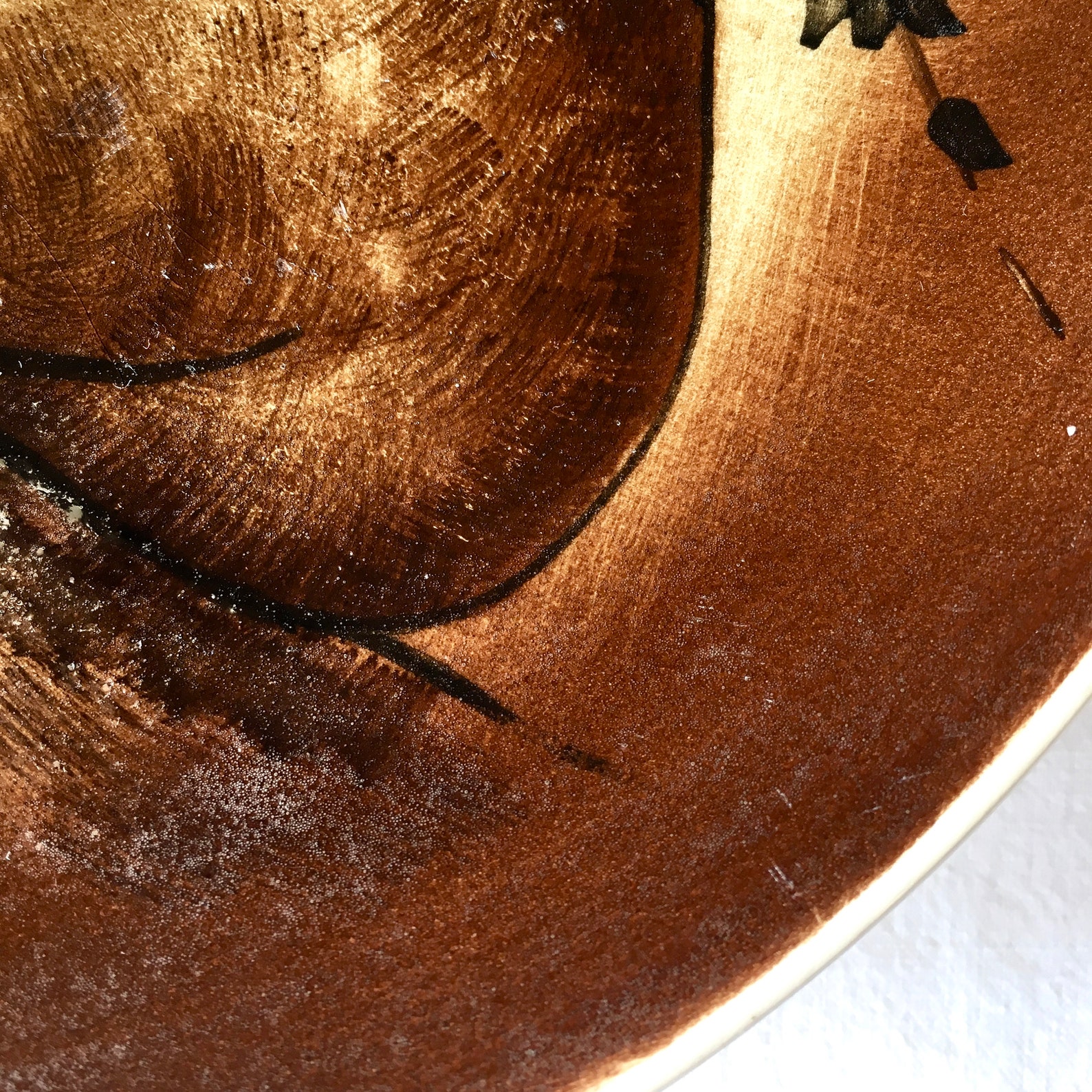 Large Studio Anna Pottery Wall Display Plate 24 CM 9 | Etsy