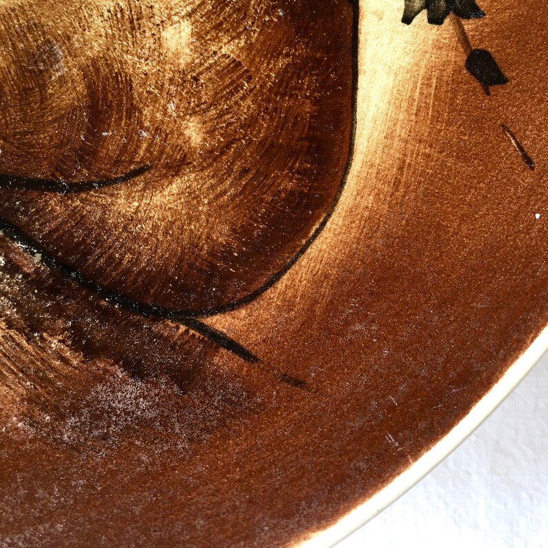 Large Studio Anna Pottery Wall Display Plate 24 CM 9 - Etsy Australia