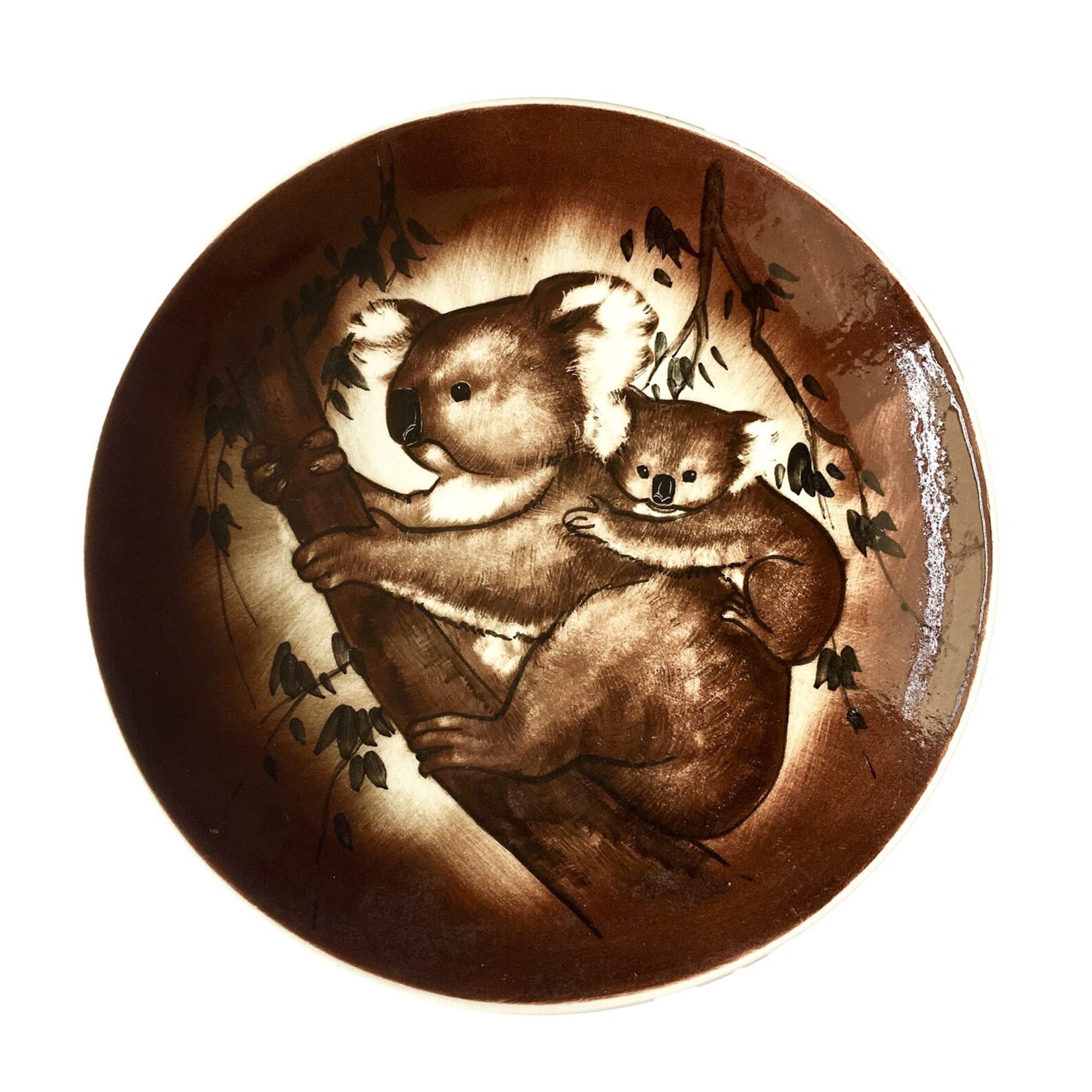 Large Studio Anna Pottery Wall Display Plate, 24 CM (9 1/2"), Hand ...