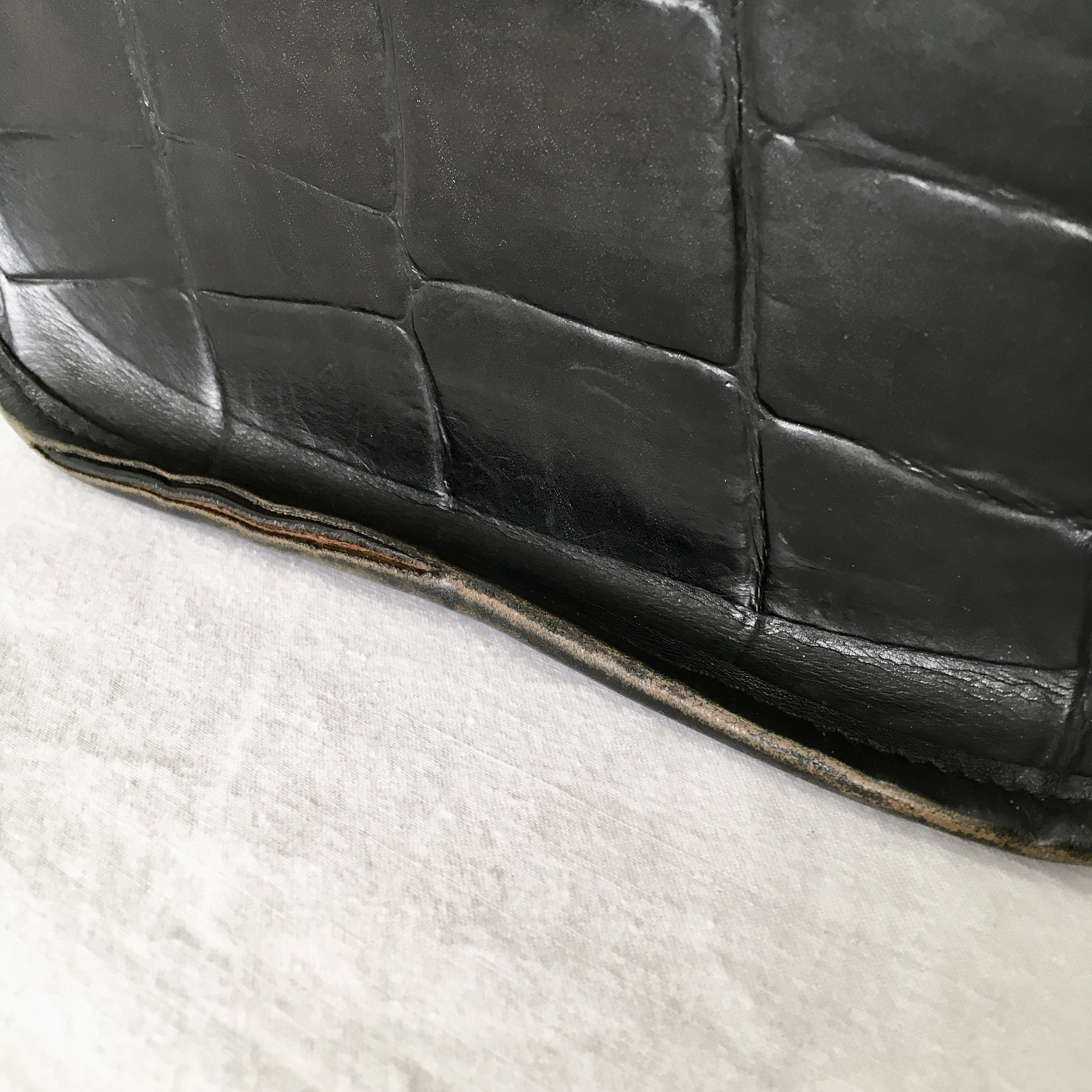 1980s Hobbs Black Leather Saddle Bag Shoulder Bag Vintage - Etsy Australia