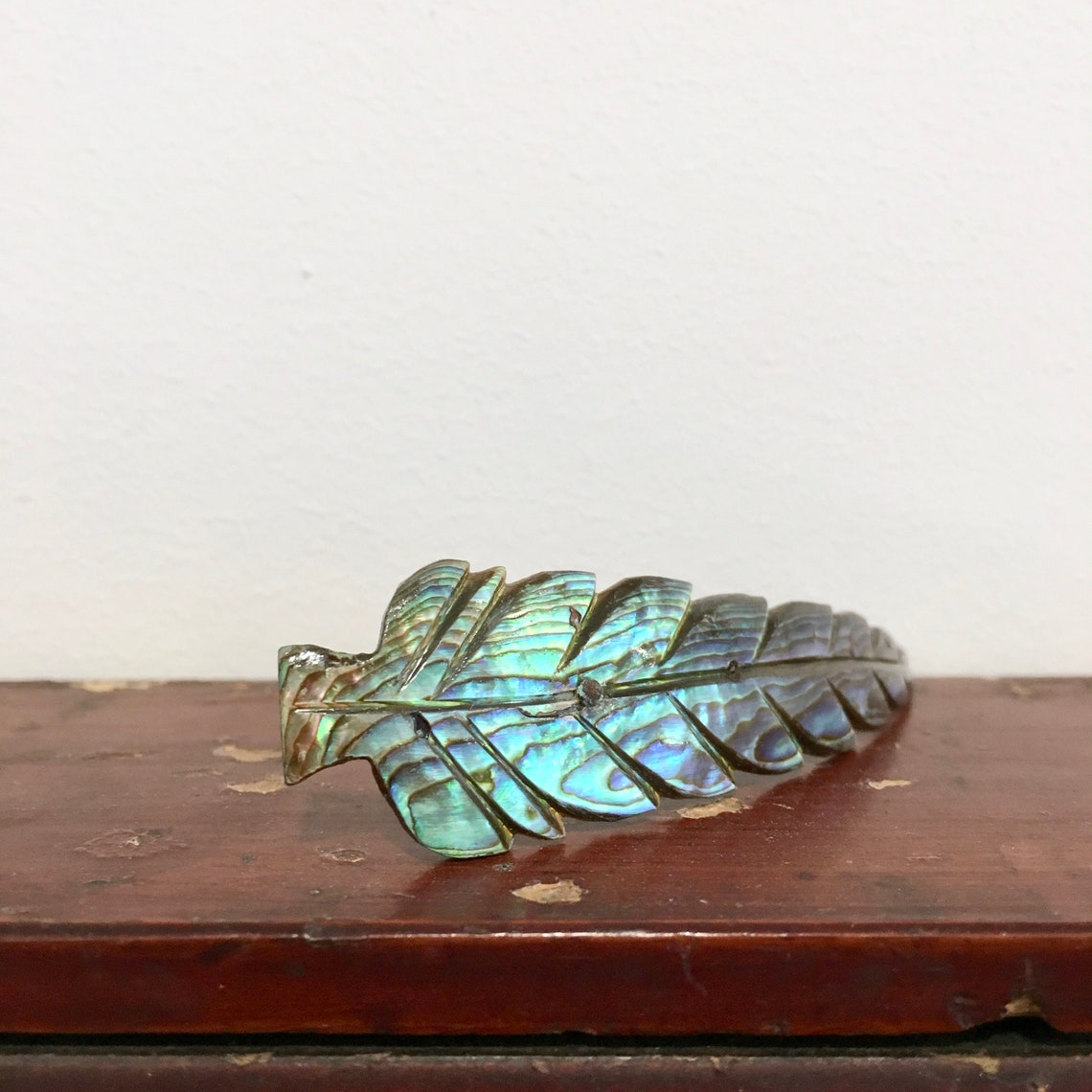 Antique Paua Shell Brooch in the Shape of the New Zealand - Etsy Australia