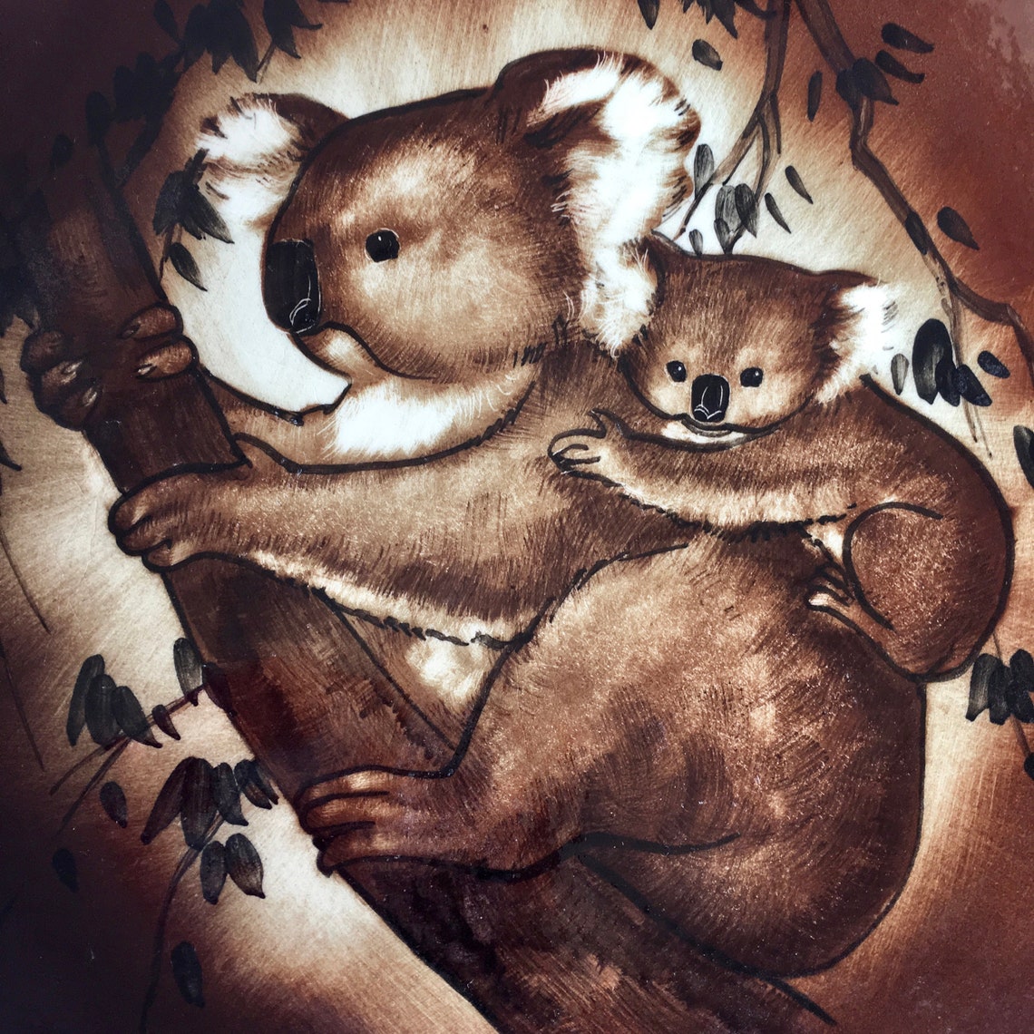 Large Studio Anna Pottery Wall Display Plate 24 CM 9 | Etsy