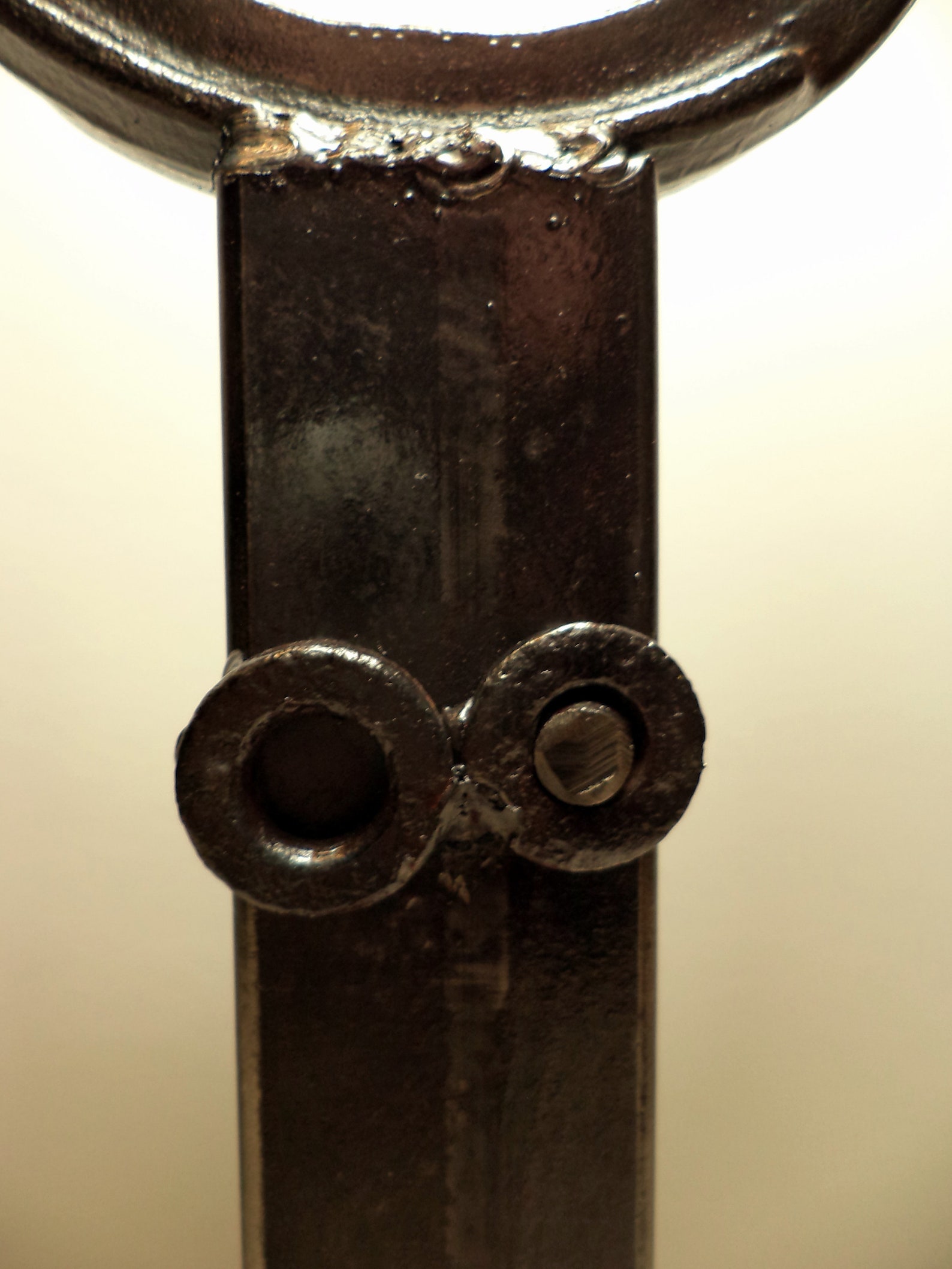 Recycled Welded Scrap Metal Rudolph R-88 - Etsy
