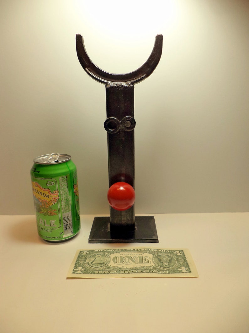 Recycled Welded Scrap Metal Rudolph R-88 - Etsy