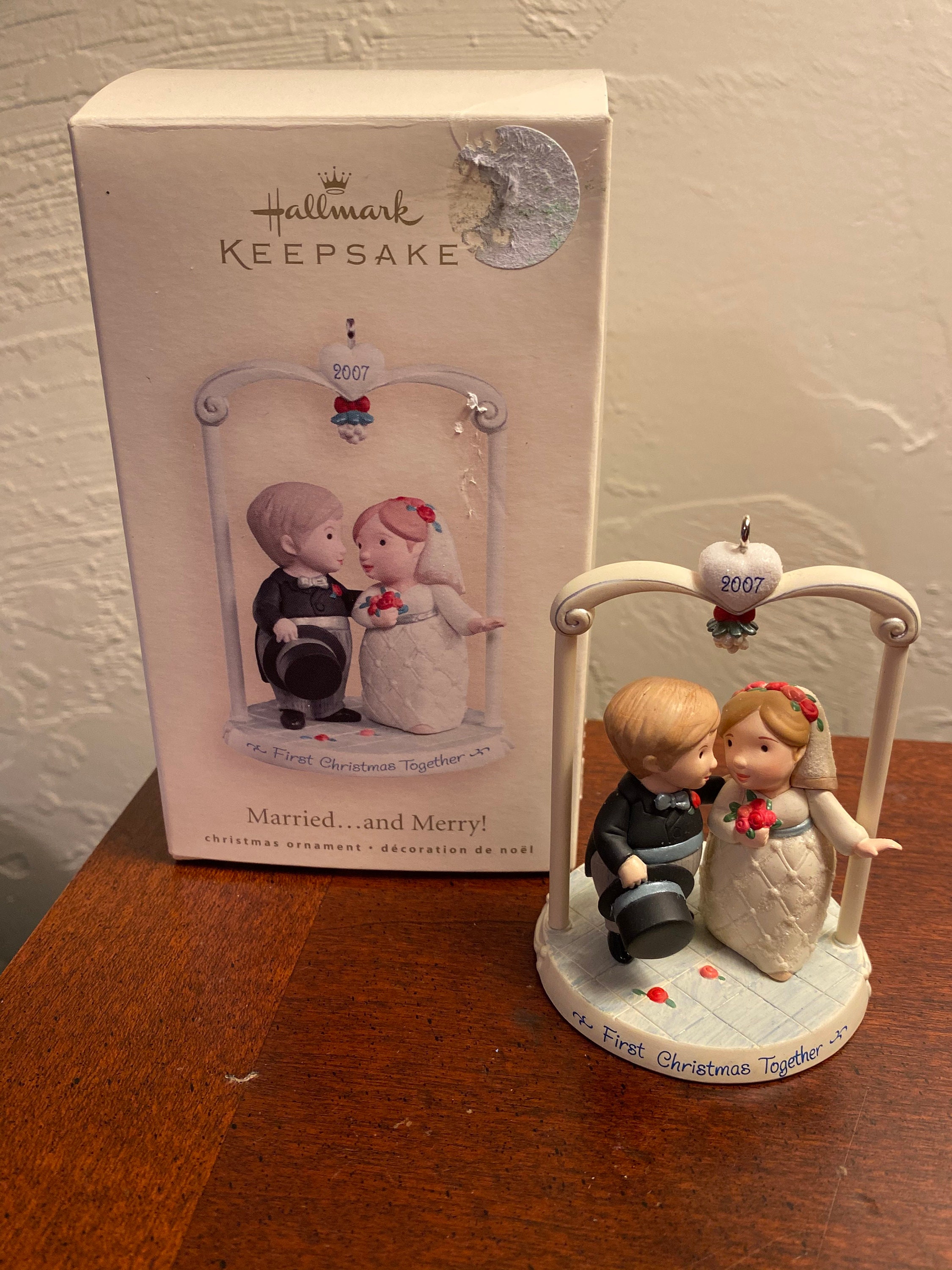 Hallmark Keepsake Christmas Ornament Married...and Merry | Etsy Hallmark Keepsake Christmas Ornament Married...and Merry | Etsy